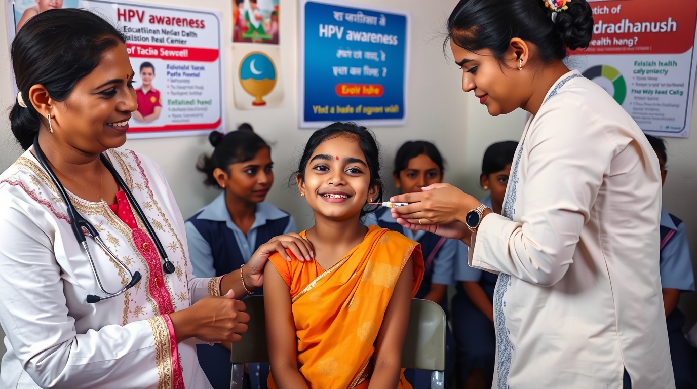 Cervical Cancer Vaccination in India: A Bold Step Toward Prevention ...